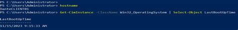 Github Dante Falls Uptime Powershell A Powershell Script That Identifies A Remote Computers