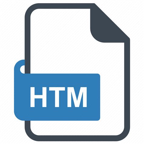 File File Format Htm Hypertext Markup Language Icon Download On