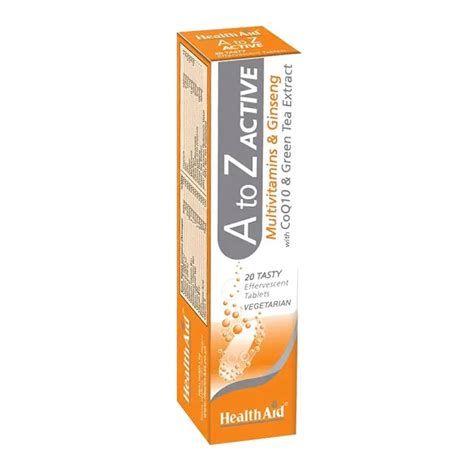 Healthaid A To Z Active Effervescent 30 Tablets Passion Pulse