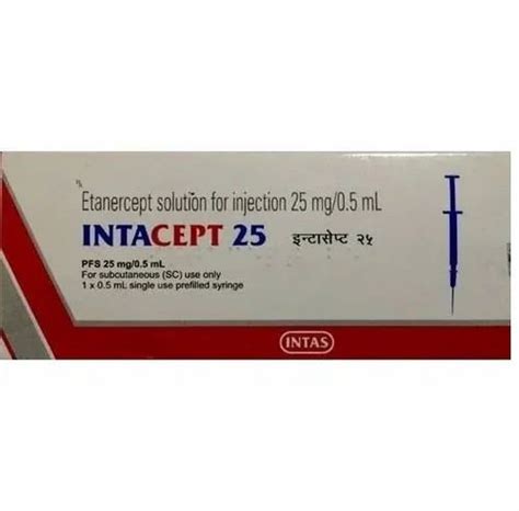 Intacept 25 Injection Strength 25mg At Rs 2200 In Gandhinagar Id 2850760725788