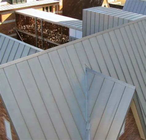 Architectural Wall Cladding System Single Lock Standing Seam Cladding