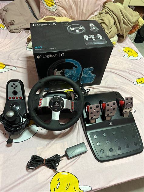 Logitech G27 Video Gaming Gaming Accessories Controllers On Carousell