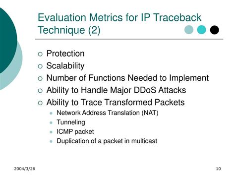 Ppt Introduction To Ip Traceback Powerpoint Presentation Free Download Id4021138