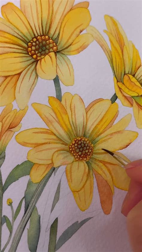 Mia 미아화실 L 대전수채화 L 대전취미미술 대전성인취미미술 수채화학원 미아화실에 놀러오세요🙂💕 지난번 리스그릴때 찍어둔 옐로히비스커스입니다 히비스커스도 색이 참