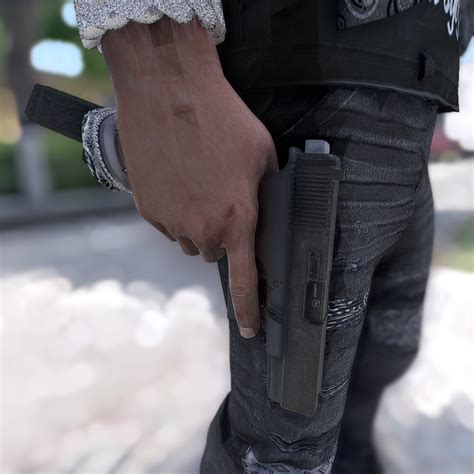 Glock Switch For Fivem Grey Bandana Custom Weapon Mod Capos Fivem