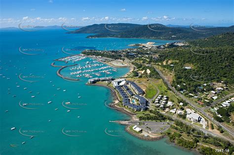 Aerial Photo Airlie Beach Qld Aerial Photography
