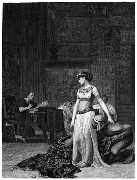 Cleopatra And Julius Caesar Painting
