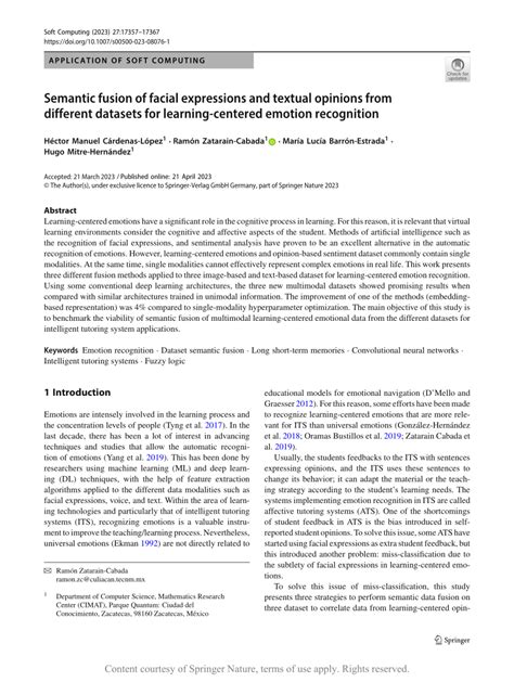 semantic fusion of facial expressions and textual opinions from