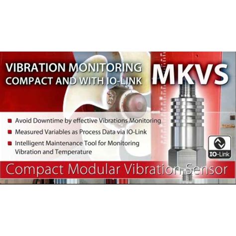 Vibration Sensor With Io Link Sensorsnl