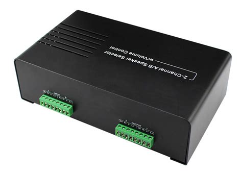 Buy Channel A B Speaker Selector W Volume Control Dual Source Zone Automatic Impedance