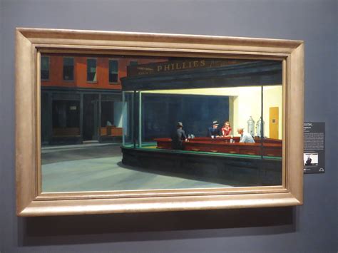 Nighthawks 1942 Edward Hopper Art Institute Of Chicago … Flickr