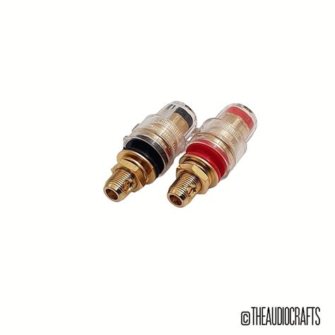 Aec Oem Fully Insulated Binding Post Solder Free Screw Type