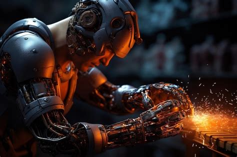 Premium Ai Image Smart Factory Operations And The Industry 40