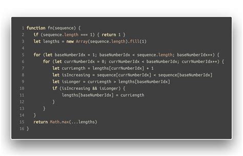 Given An Array Of Integers Find The Length Of The Longest Increasing