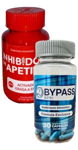 Bypass Bpri Azul Inhibidor Apetito 30 Caps Cu Meses Sin Interés