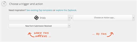 how do i integrate with mailchimp aweber using zapier sniply