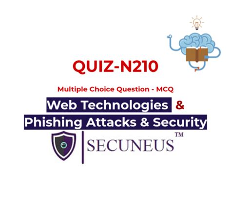 Web Technologies Phishing Attacks And Security Quiz N210 Cyber