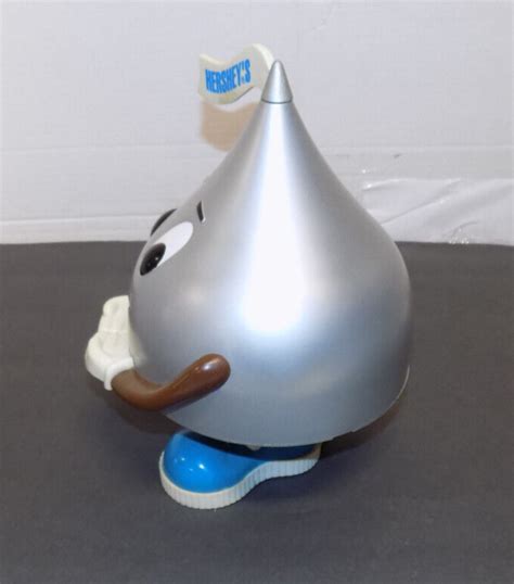 1995 Hersheys Kiss Rotating Candy Dispenser Hershey Candy Dish 10 Inches Tall Food And Beverage