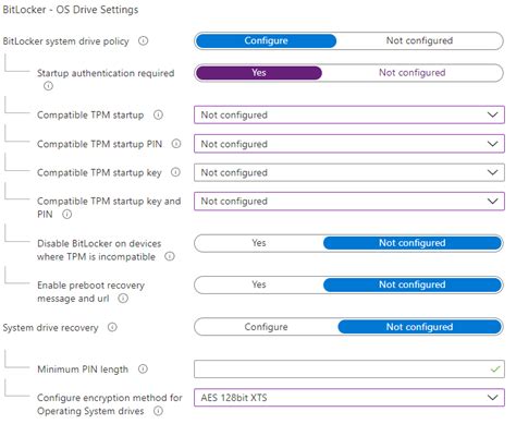Bitlocker Startup Pin Only If No Tpm Rintune