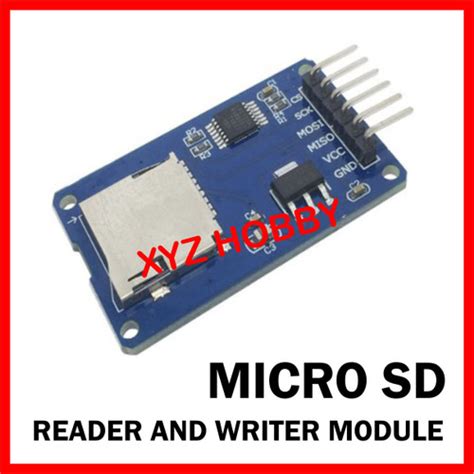 Jual Micro Sd Card Reader Writer Module For Arduino Modul Microsd