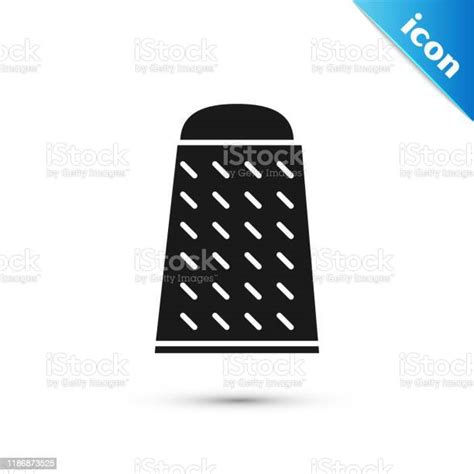 흰색 배경에 격리 된 검은 색 강판 아이콘입니다 부엌 기호입니다 조리 기구 칼 붙이 기호입니다 벡터 일러스트레이션 가정 생활에 대한 스톡 벡터 아트 및 기타 이미지 Istock