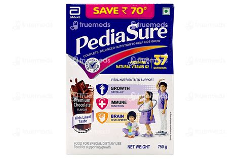 Pediasure Premium Choco Powder 750 Gm Uses Side Effects Dosage