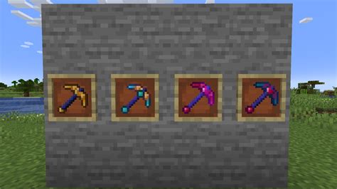 Betterpickaxes A Retexture Of Betternethers Pickaxes Minecraft