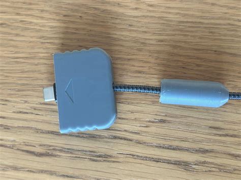 Retro Ps1 Inspired Usb C Cable Connector And Noise Cancel Clip 90s