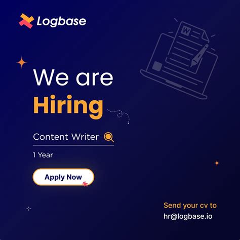 Logbase On Linkedin Hiring Contentwriter