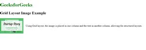 How To Arrange Images And Text In HTML GeeksforGeeks