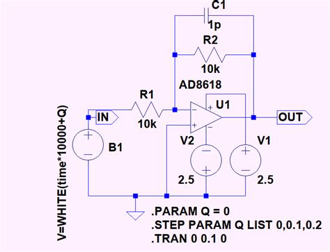 Simulation How To Generate Different Noise In Ltspice From Run To Run