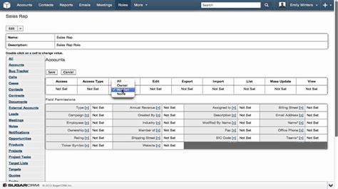 Sugarcrm How To Create And Manage Roles Youtube
