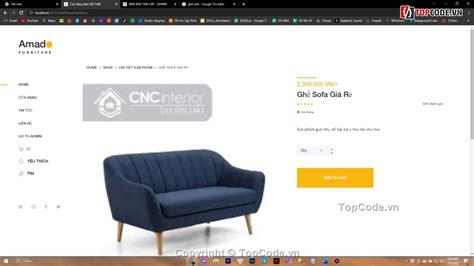 Website Bán Đồ Nội Thất Asp Net Core Mvc Có Video Hướng Dẫn