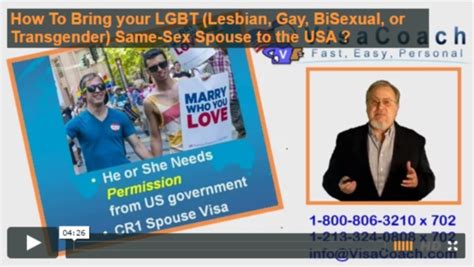 How To Bring Your Lgbt Same Sex Spouse To The Usa