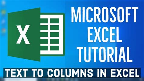 microsoft excel tutorial text to columns in excel how to use text