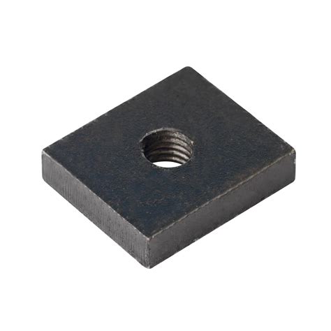 20 Pcs Rectangular Nuts With 38 16 Threaded Hole 1 38x1 18 Flat Washer Fastener