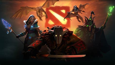 Dota 2 Logo Wallpapers Wallpaper Cave