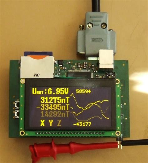 Display Module For Vector Magnetometer MAGLAB