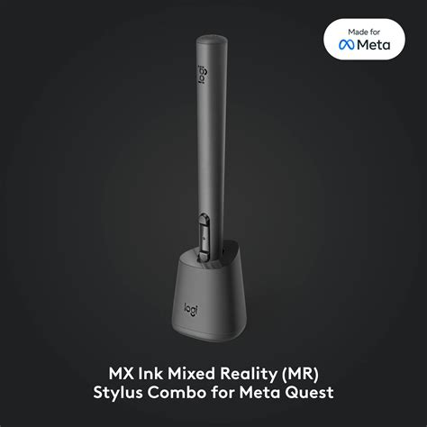 Logitech Mx Ink Mixed Reality Mr Stylus With Charging Dock Combo