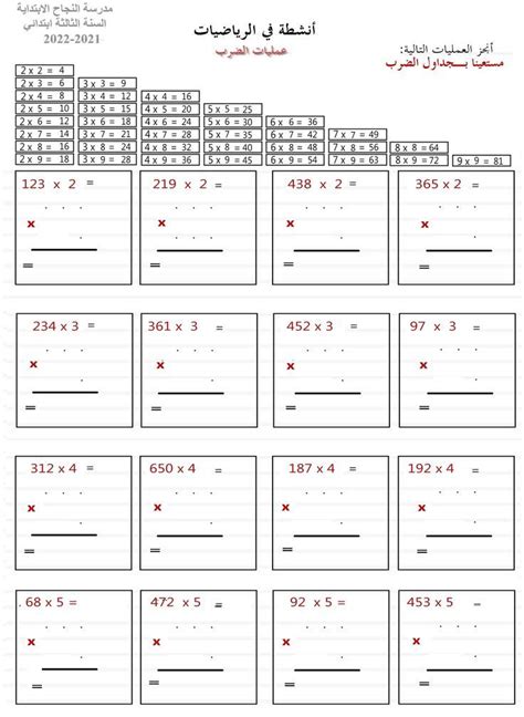 تدريبات على الضرب