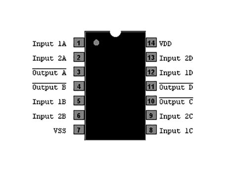 Ups Circuit Schmitt Trigger—4093