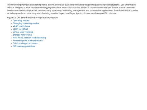 Dell Smartfabric Os10 Dell Poweredge Mx Networking Deployment Guide Dell Technologies Info Hub