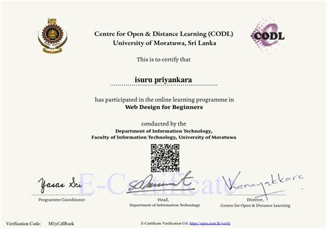 Isuru Priyankara On Linkedin University Webdeveloper Html Css