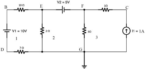 solved by using the mesh current analysis calculate the mesh currents