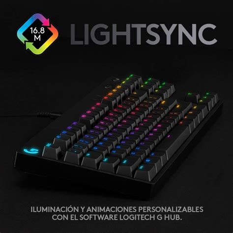 Logitech G Pro Teclado Mec Nico Gaming Rgb Switch Gx Azul Pccomponentes Com