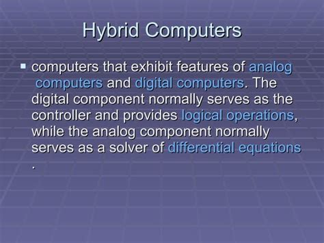 classification of computers ppt