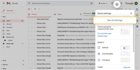 how to manage multiple gmail accounts in one inbox