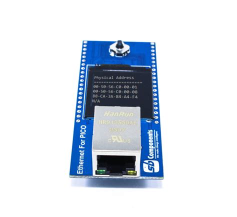 NetPi Ethernet HAT For Raspberry Pi Pico Plug And Play RPi Pico RJ Port Ethernet Board Oz