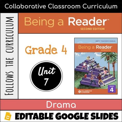 Being A Reader 4th Grade Unit 7 Drama Whole Class Lessons By Brianna Nelson