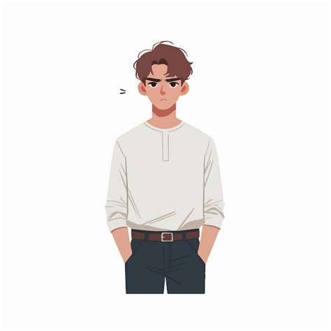 Premium Vector Boy Vector Character Premium Vector Boy Vector Character